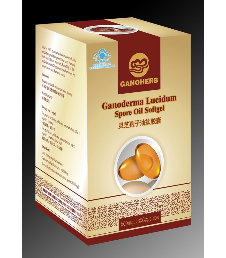 Buy Ganoderma Lucidum Spore Oil Softgel | Gano Well